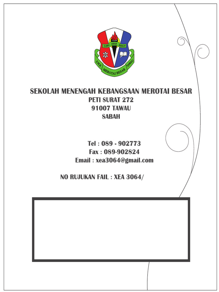 Cover Fail Panitia Saiz Kosong | PDF