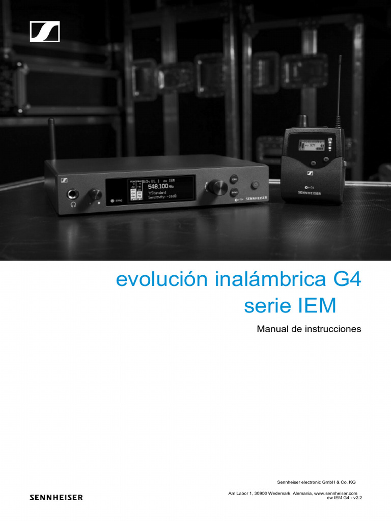 Ew IEM G4 Manual v2-2 10 2019 EN-1 | PDF | Fuente de alimentación ...