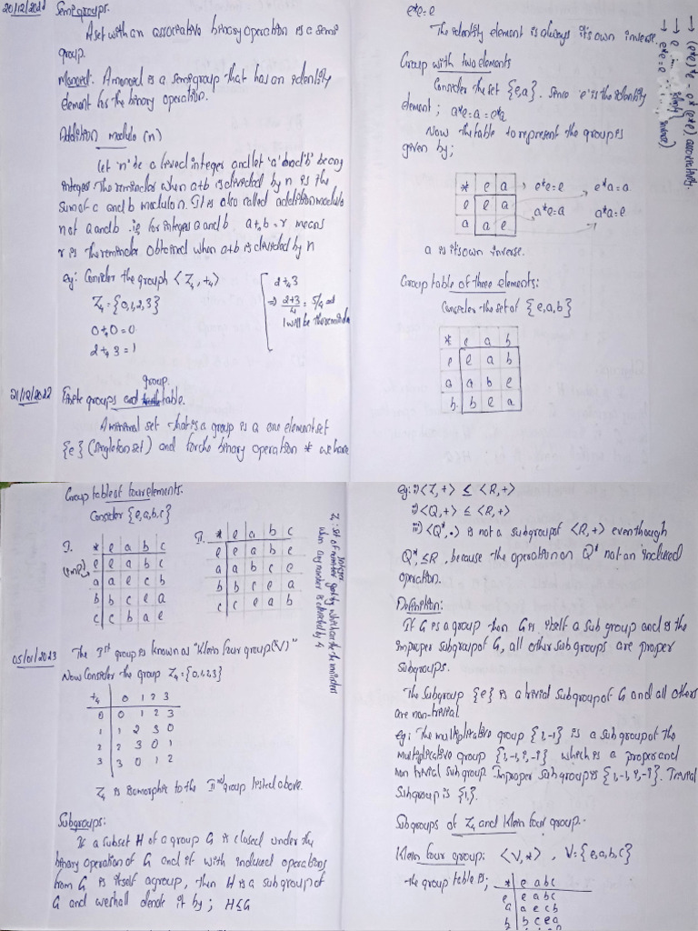 Finit Grps and GRP Table | PDF