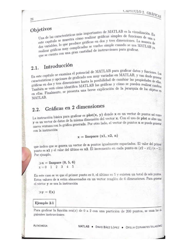 Matlab Cap 2-7 | PDF