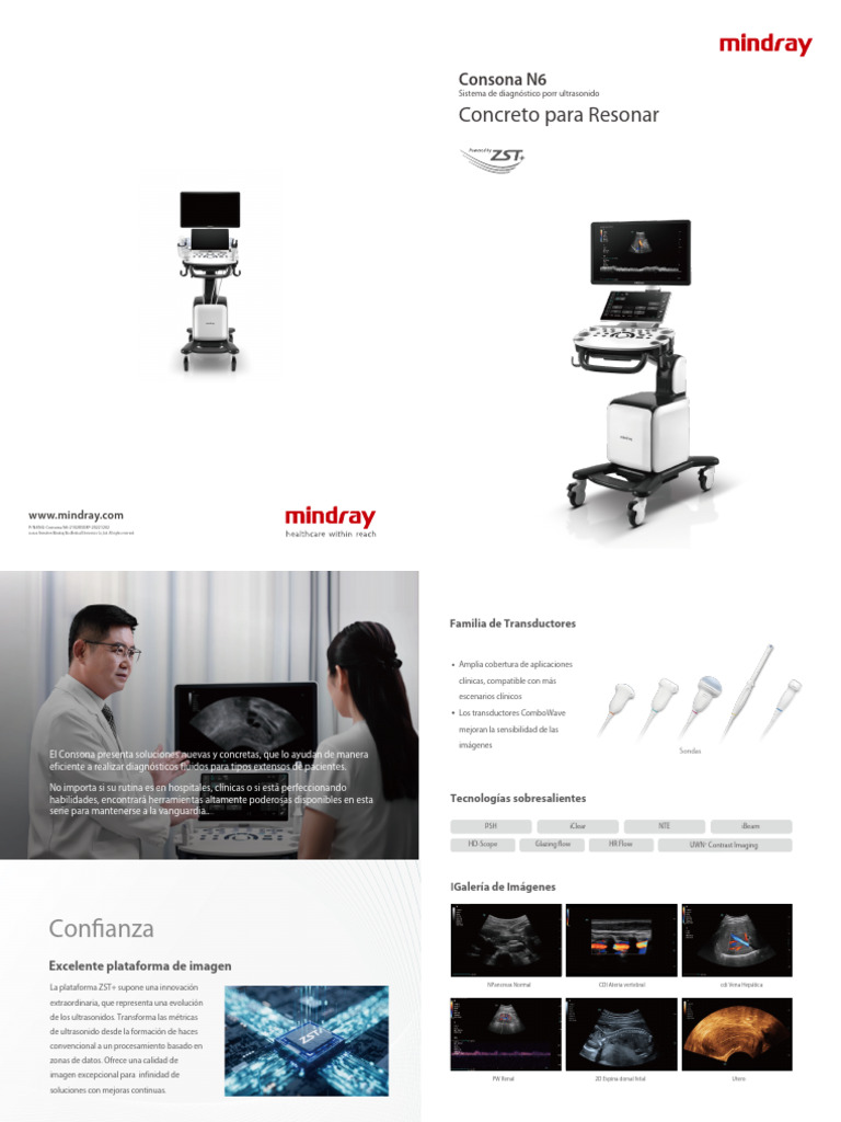 Consona N6 | PDF | Ultrasonido