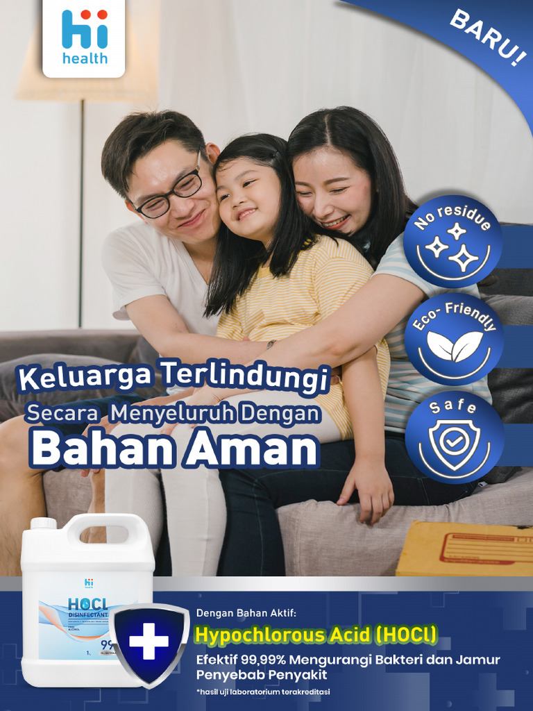Brosur Hii Health Disinfectant | PDF