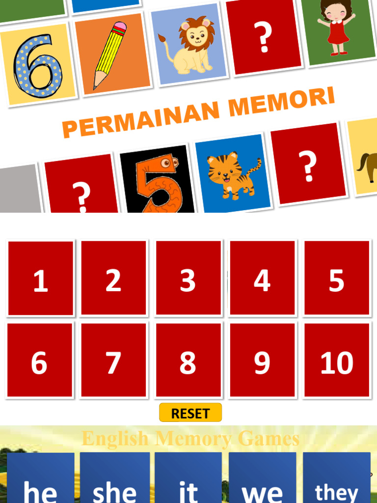 Permainan Memori Pdf