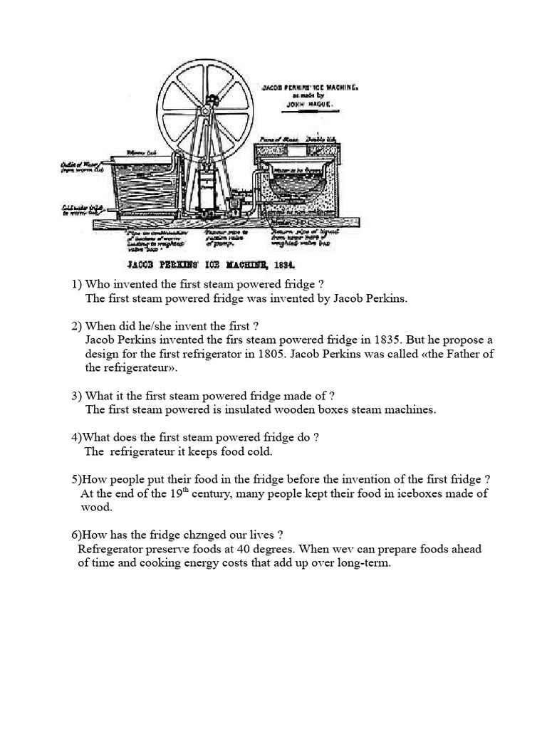 Jacob Perkins: Father of Refrigeration | PDF