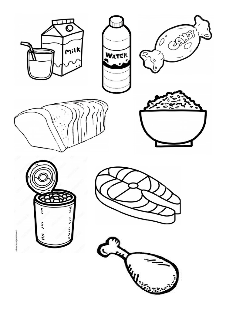 Tô Màu Food and Drink | PDF