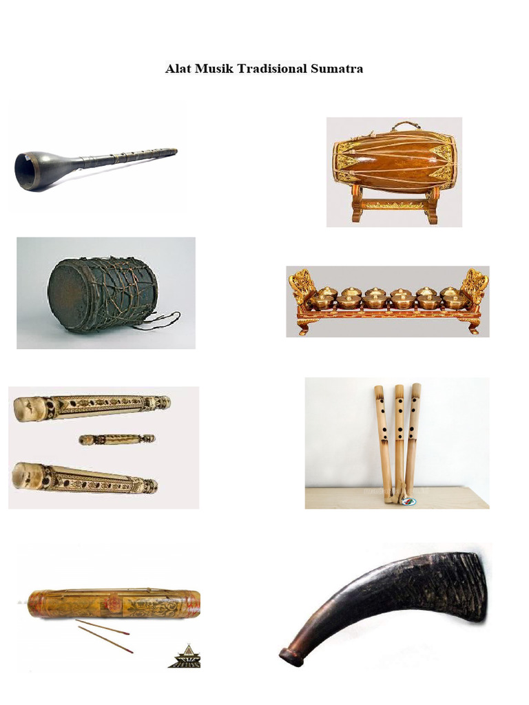 Alat Musik Tradisional Sumatra | PDF