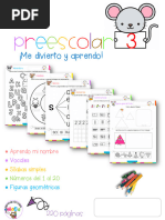 3° Cuadernillo - Creaciones Didacticas Preescolar | PDF | Comunicación | Educación de la primera ...