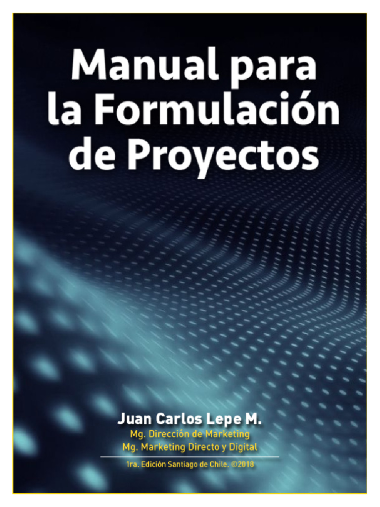 Manual de Proyectos | PDF | Planificación