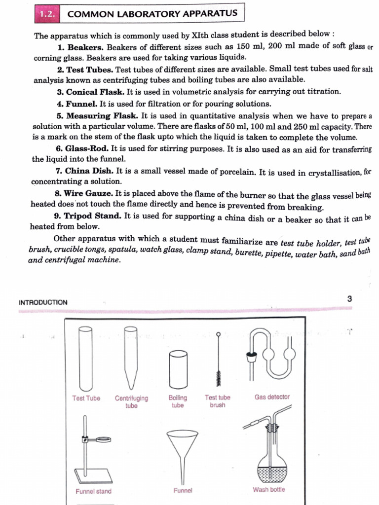Chemistry Lab | PDF | Filtration | Melting Point