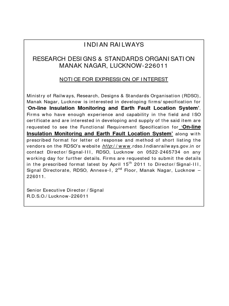 ELD - EOI.Paper Notice | PDF | Transformer | Relay