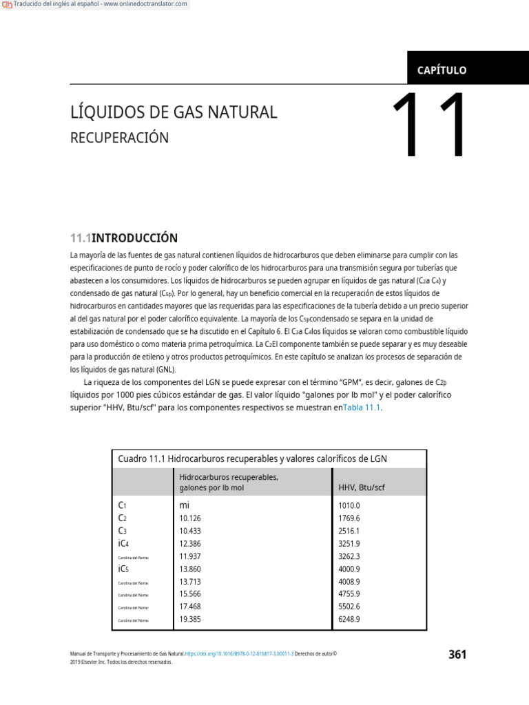 HANDBOOK OF NATURAL GAS TRANSMISSION AND PROCESSING - En.es | PDF ...