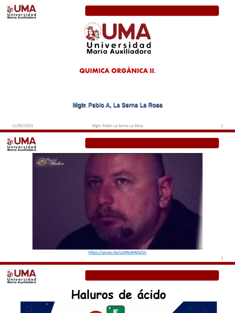 Nomenclatura y Reactividad de Haluros | PDF | Ácido | Ácido carboxílico