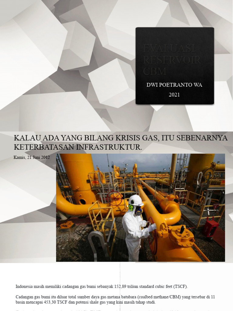 Evaluasi Reservoir CBM | PDF