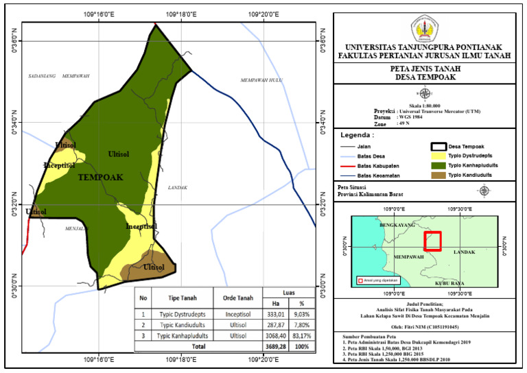 Peta Jenis Tanah | PDF