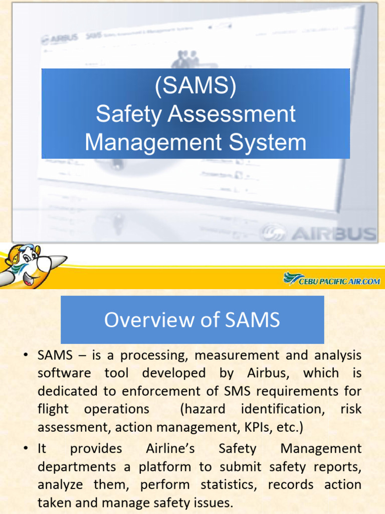(SAMS) Safety Assessment Management System - Cebu Pacific Air | PDF | Login | Cyberspace