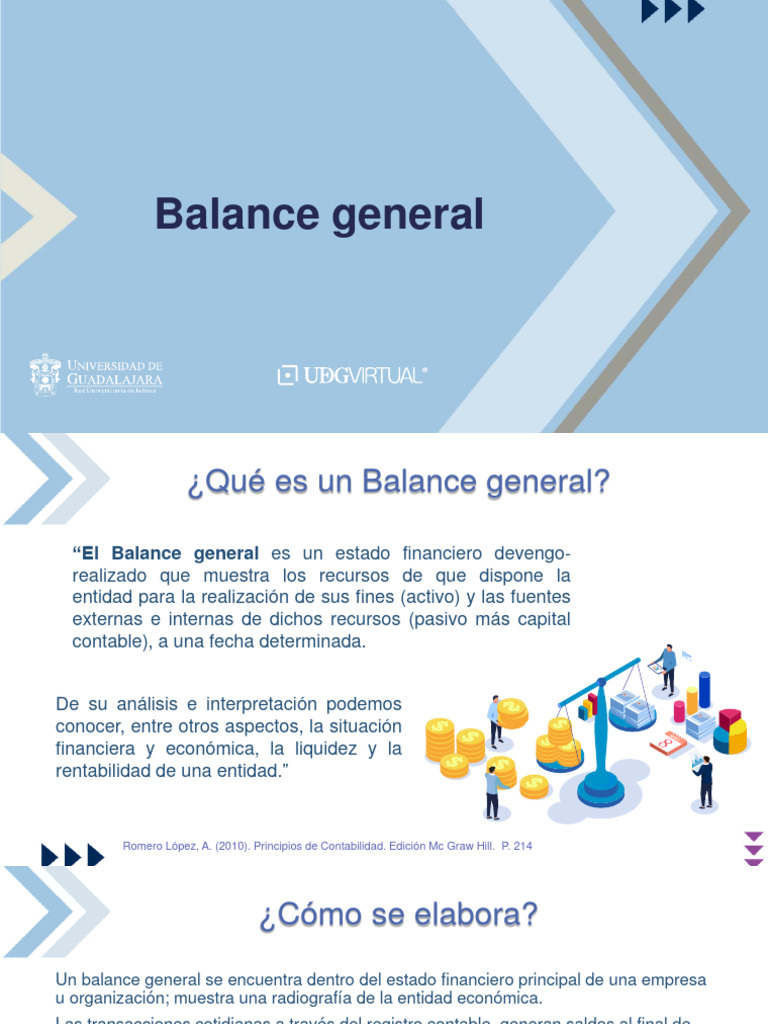 Balance General | PDF | Contabilidad | Hoja de balance