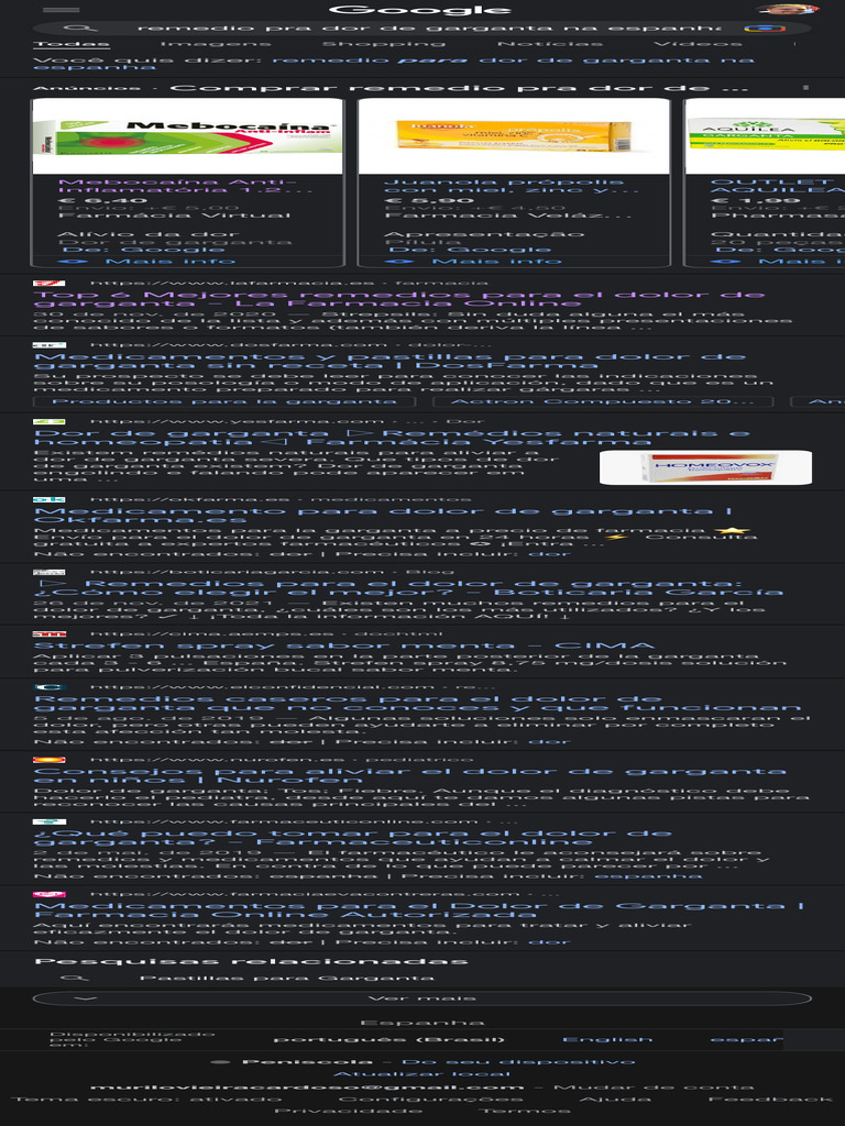 Remedio Pra Dor de Garganta Na Espanha - Pesquisa Google | PDF | Salud ...