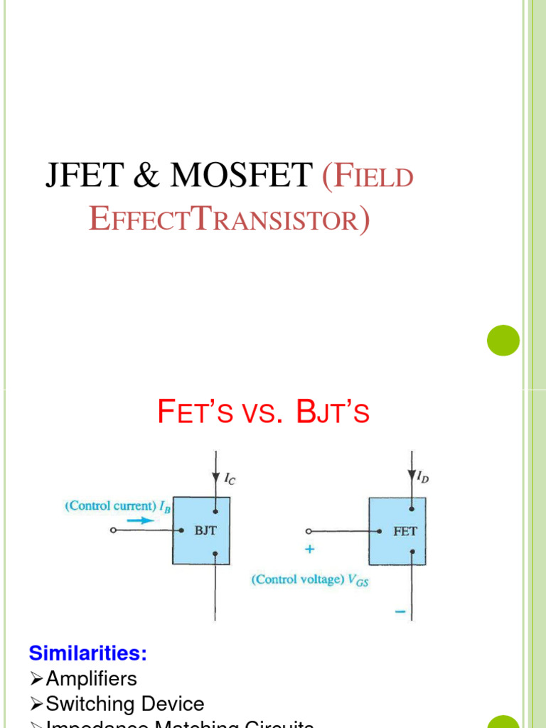 MOSFET Introduction | PDF | Field Effect Transistor | Mosfet MOSFET Introduction | PDF | Field Effect Transistor | Mosfet