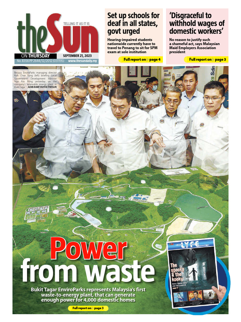 The Sun Daily Final Edition 21-09-2023 Complete | PDF | Special ...