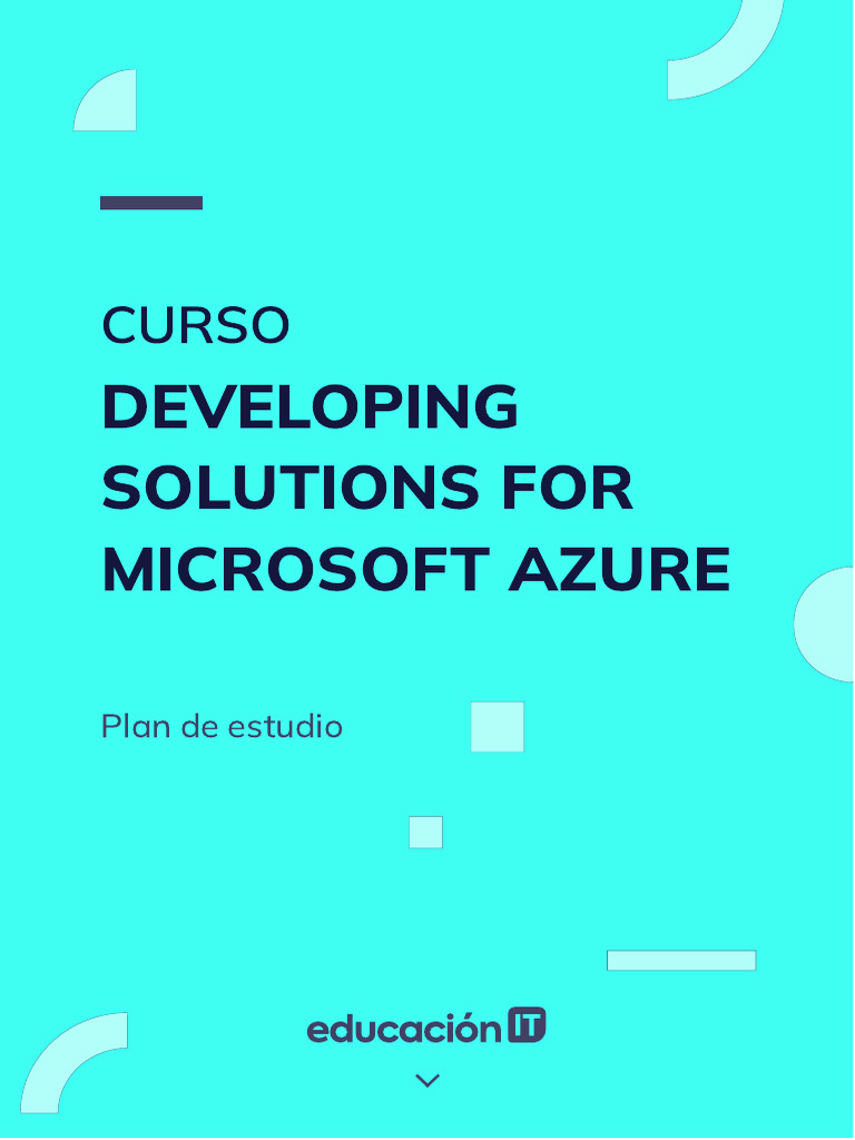 Curso de Desarrollo en Azure AZ-204T00 | PDF | Microsoft Azure | Microsoft