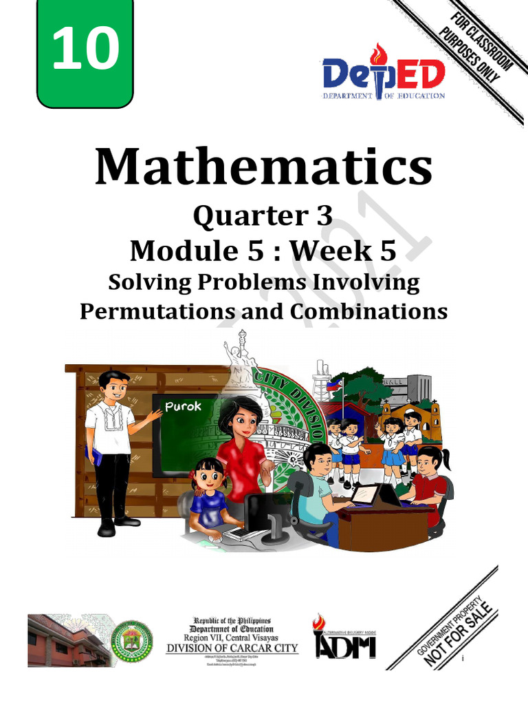 Math 10 LM Q3 W5 V1.0 CC Released 25mar2021 | PDF