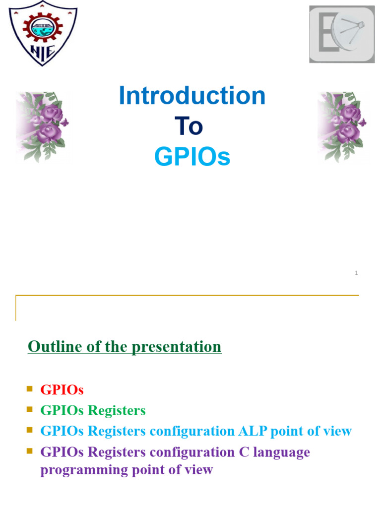 Introduction GOIO | PDF | Computer Engineering | Computer Architecture
