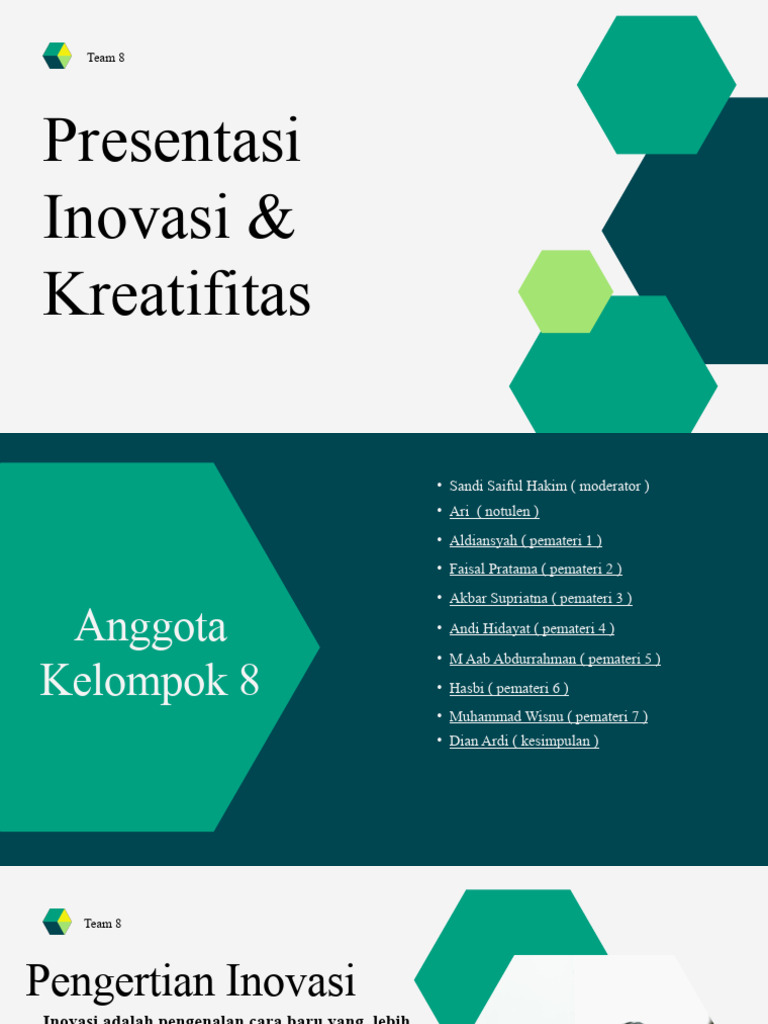 Presentasi-Kelompok 8 | PDF