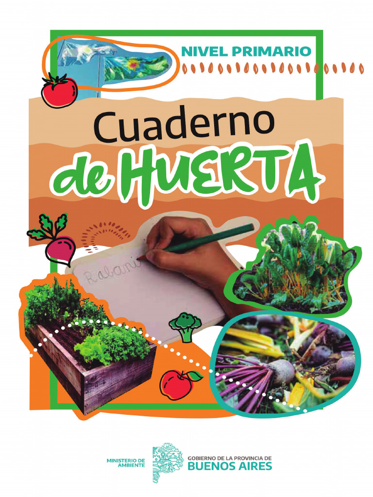 Cuaderno de Huerta Primaria Continuemos Estudiando 2 | PDF | Semilla ...