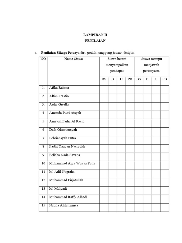 Lampiran Ii | PDF
