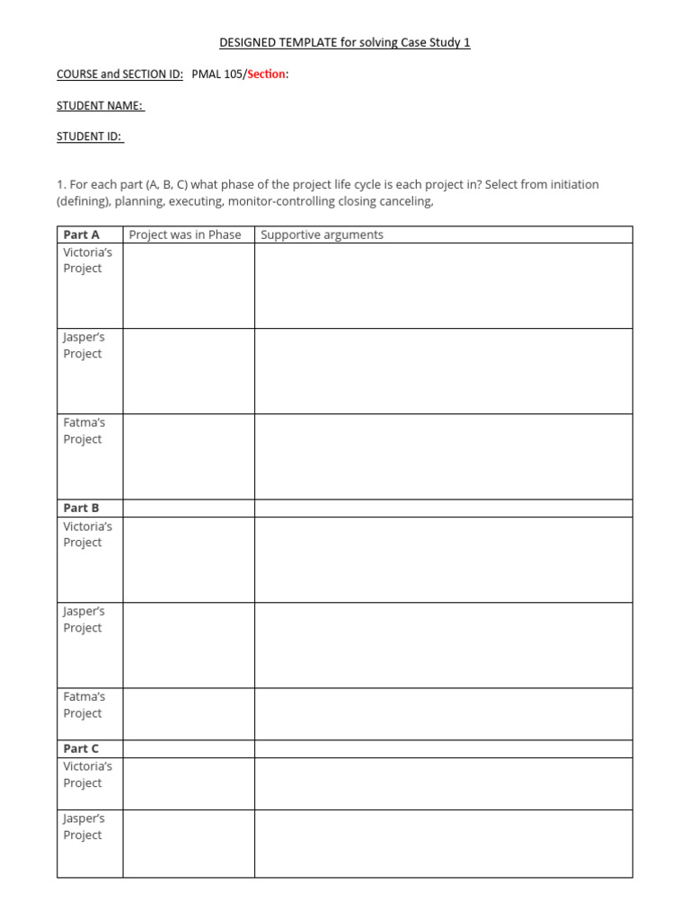 Cs 1 - Template | PDF