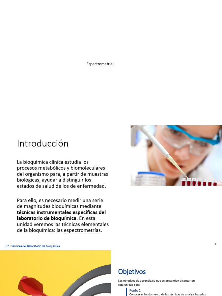 Espectrofotometría I Pdf Espectro Electromagnético Radiación