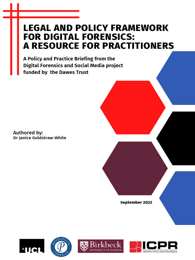 Legal and Policy Framework For Digital Forensics | PDF | Hearsay | Criminal Procedure In South ...