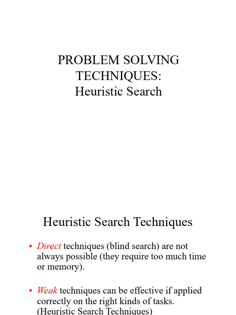 Unit 2b InformedSearchAndCSP | PDF | Mathematical Optimization | Computer Science