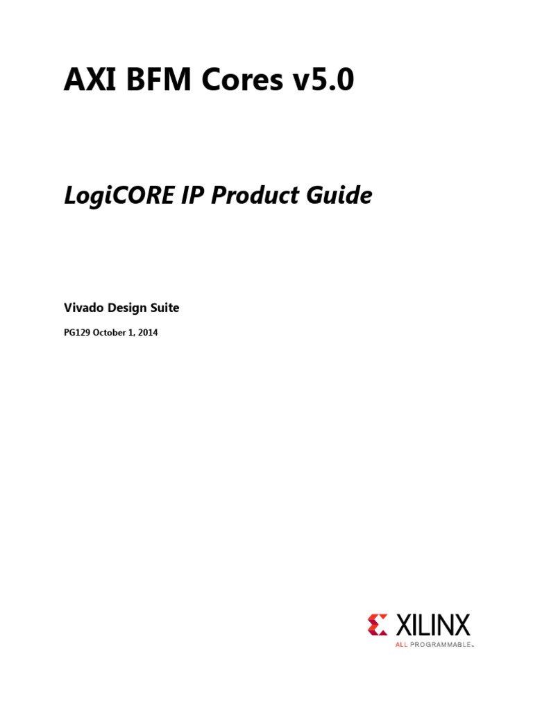 Axi BFM | PDF | Parameter (Computer Programming) | Internet Protocols