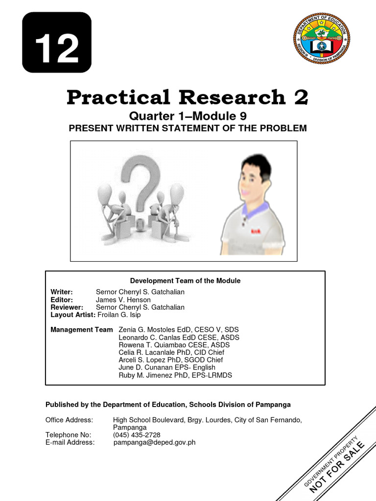 PR2 Q1 Module 3 | PDF | Learning | Relevance