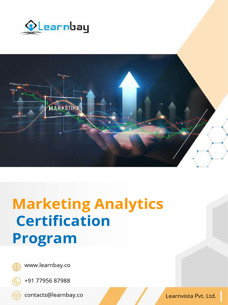 Marketing Analytics Certification Program Pdf