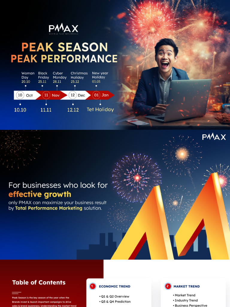 PMAX Ebook - Peak Season Trend & Solution | PDF | Finance & Money Management | Law