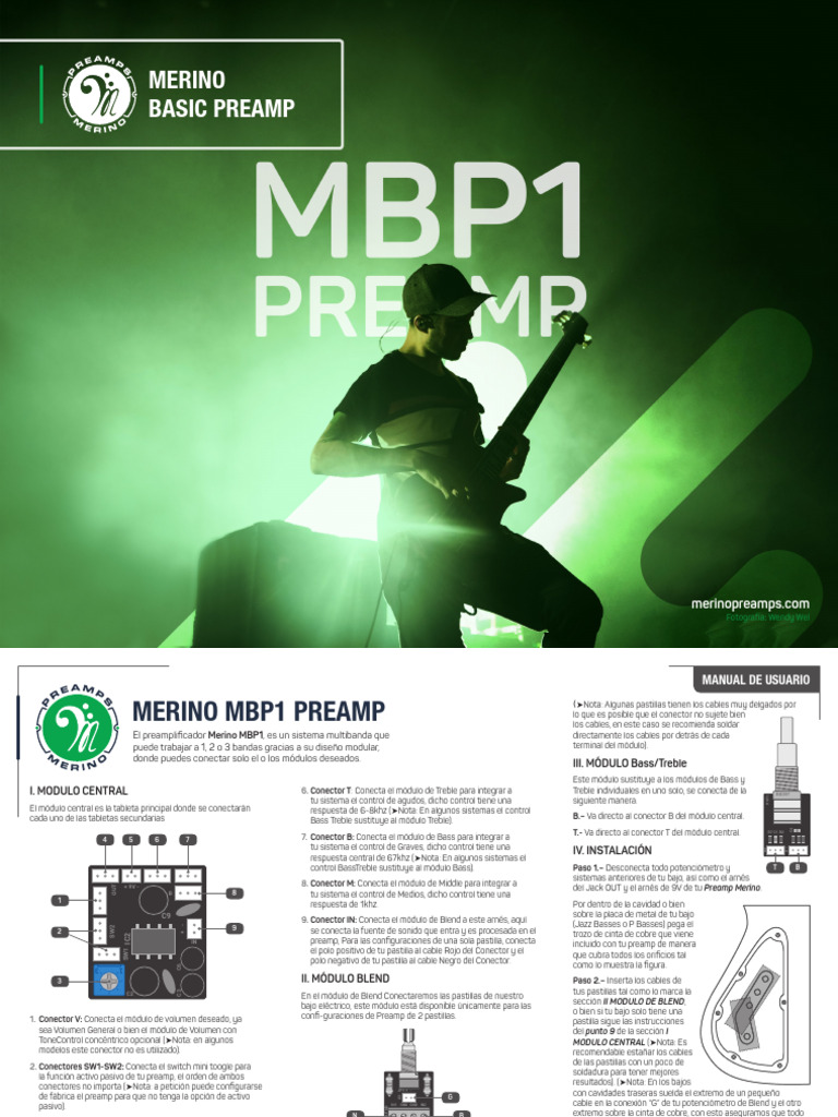 Merino MBP1 Preamp - 1 | PDF