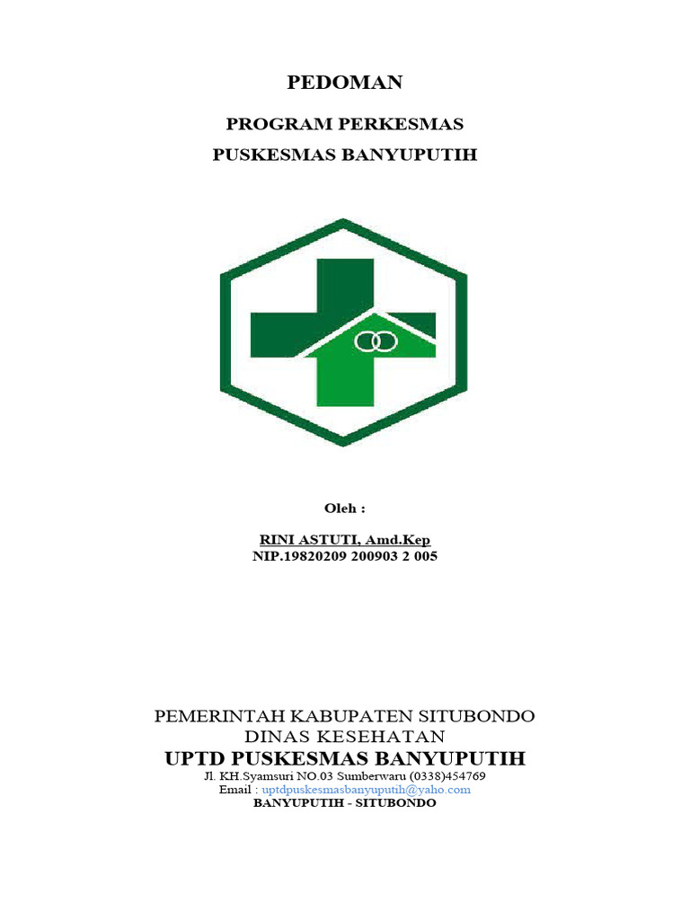 Pedoman Program PERKESMAS Puskesmas Banyuputih | PDF