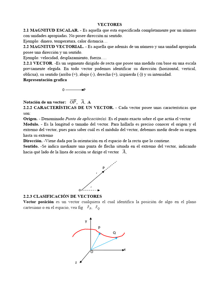 Vector Es | PDF | Vector Euclidiano | Euclides