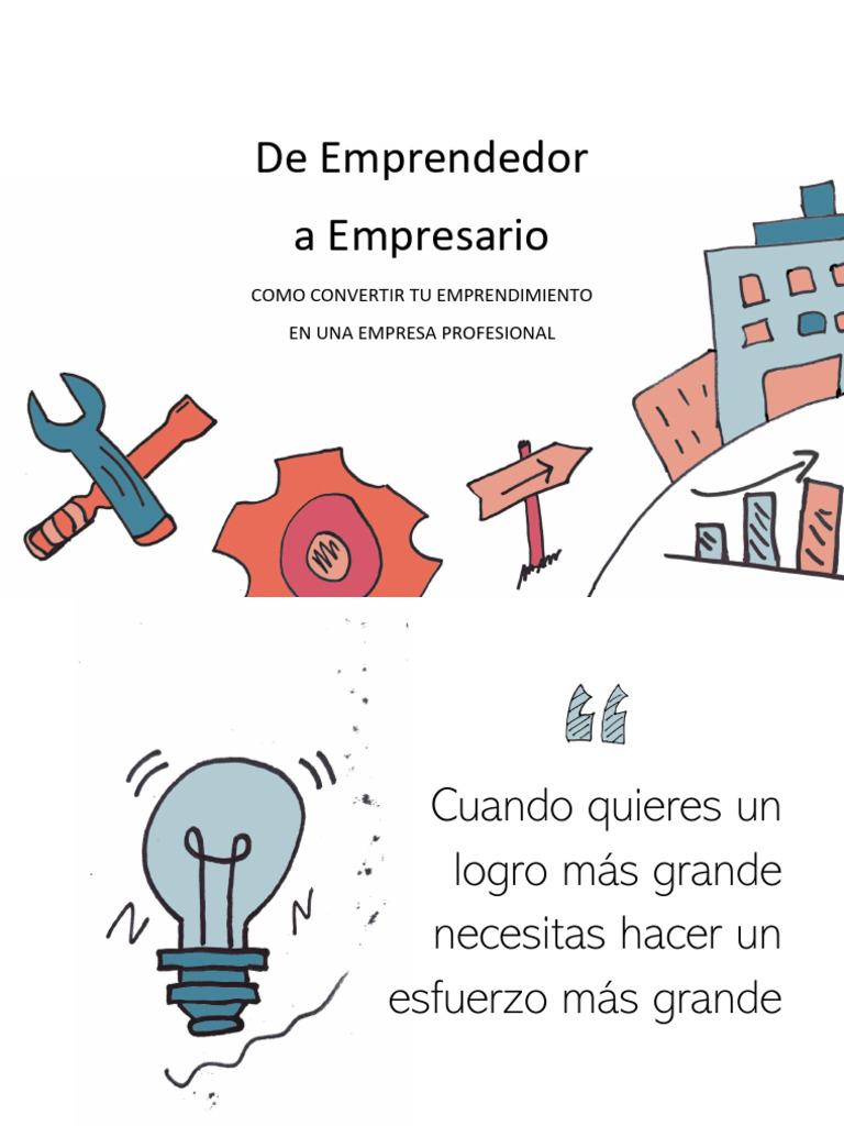 Libro de Emprendedor A Empresario | PDF | Análisis FODA | Business