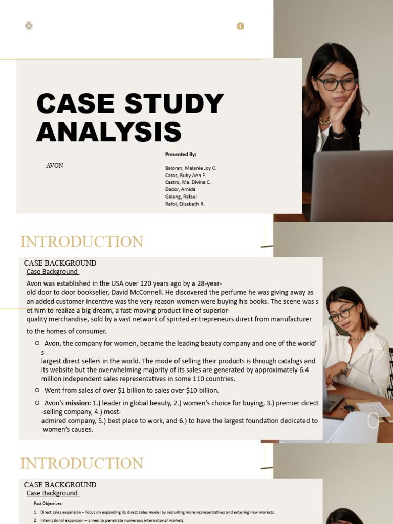 Case Study Avon Final | PDF | Brand | Market (Economics)