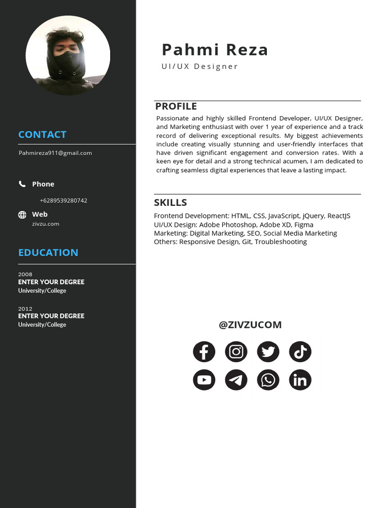 Frontend Developer & UI/UX Expert | PDF | Business