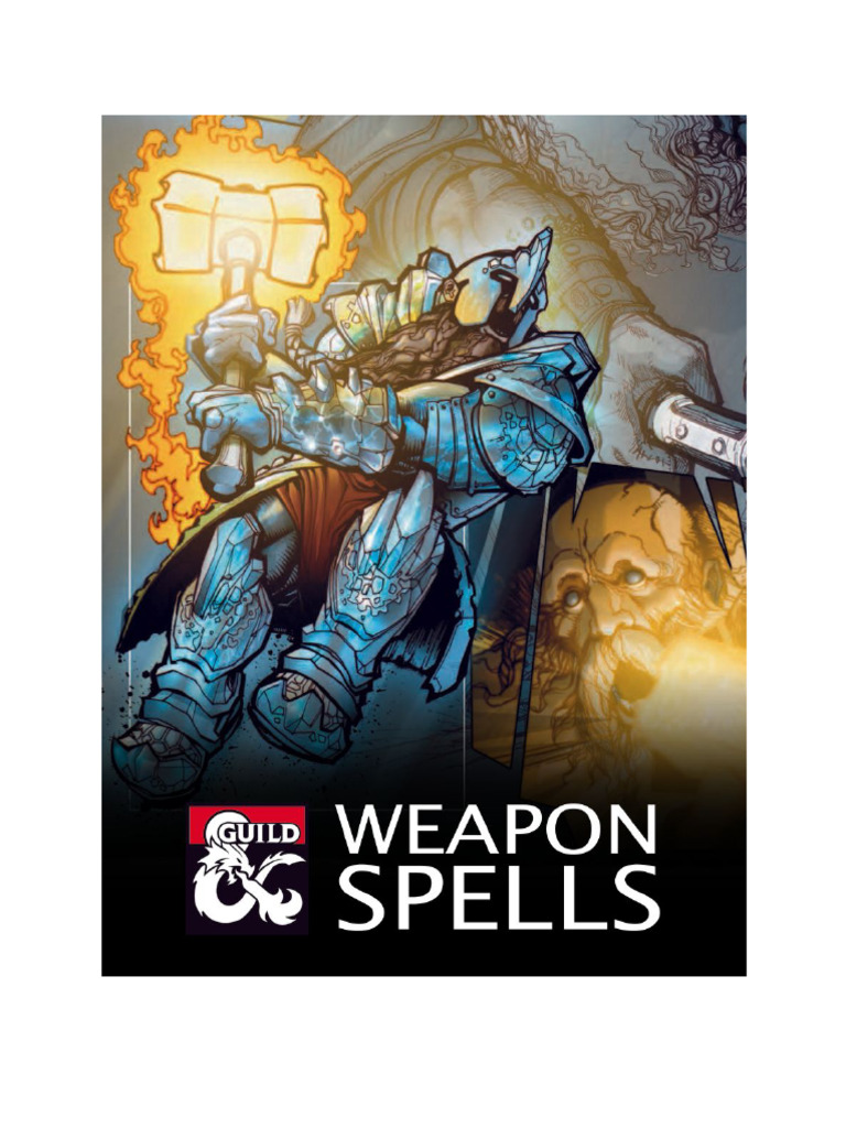 Weapon Spells (5e) | PDF