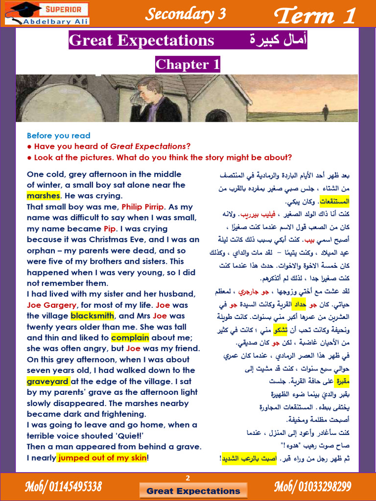 القصة 3 ث Great Expectations Full Text | Download Free PDF | Estella (Great Expectations ...