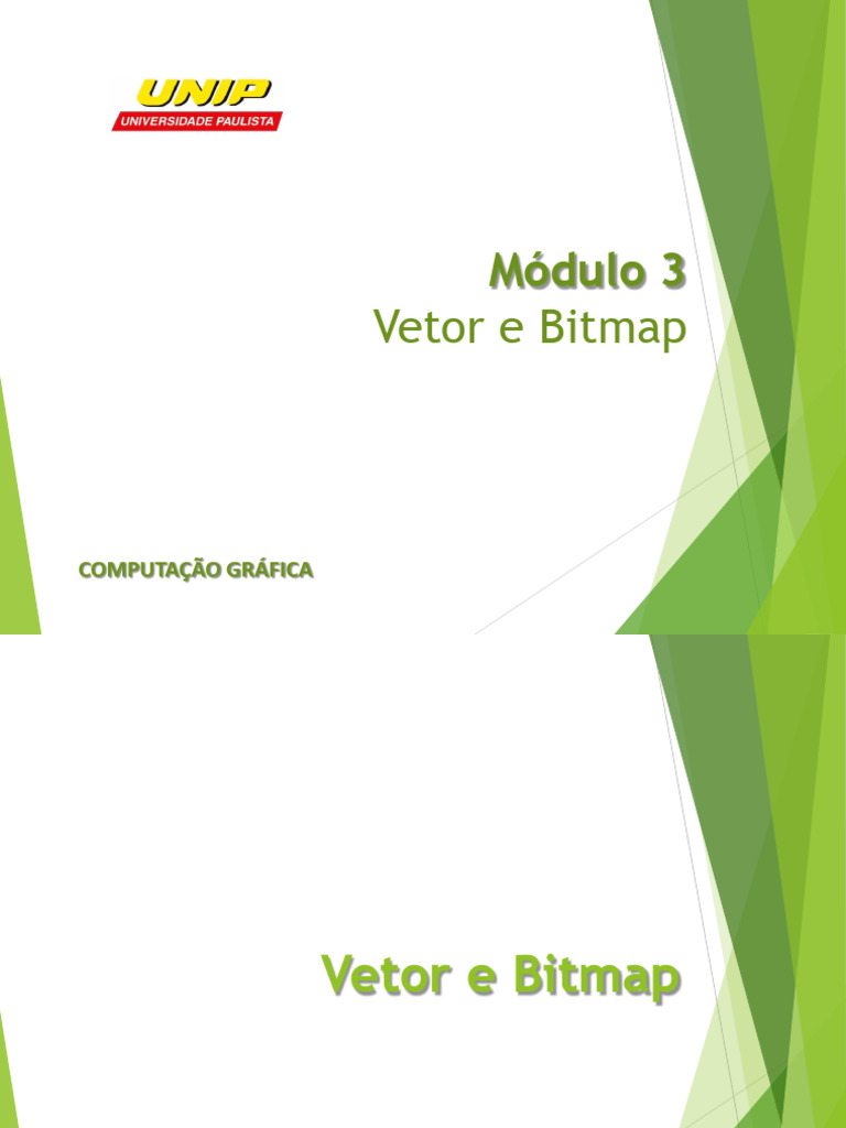 Vetor e Bitmap: Módulo 3 | PDF | Pixel | Informática