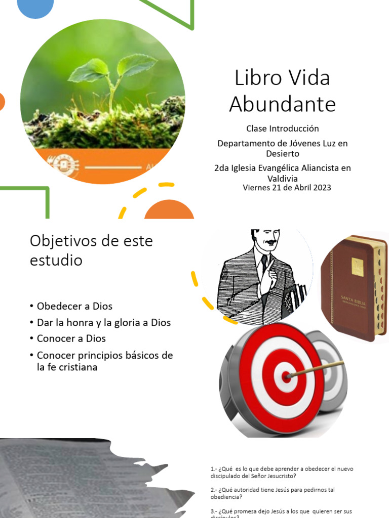 1 Introducción - Vida Abundante | PDF | Jesús | Evangelio de Mateo