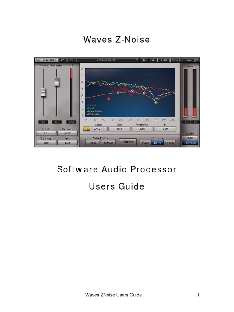 Z Noise | Download Free PDF | Equalization (Audio) | Noise