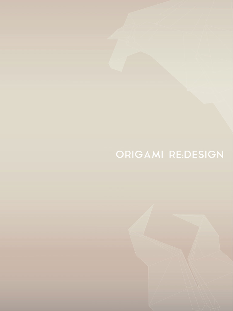 Origami Re - Design | PDF