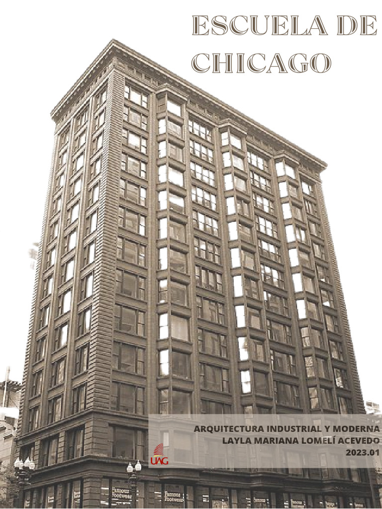 Escuela de Chicago | PDF | Diseño arquitectonico | Arquitectura